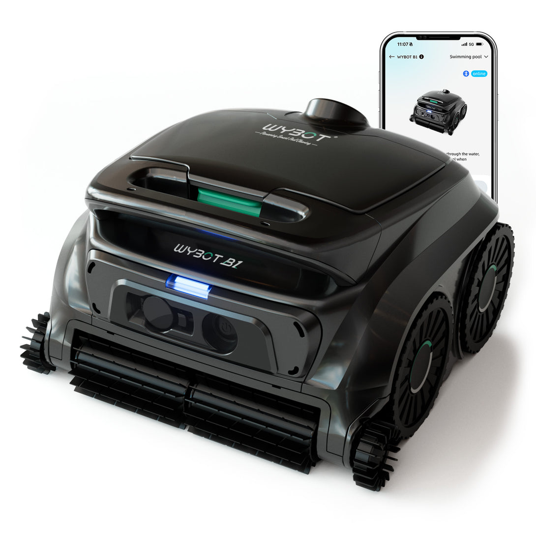 WYBOT B1 Smart Robotic Full Pool Cleaner with Edge Cleaning – WYBOT EUROPE