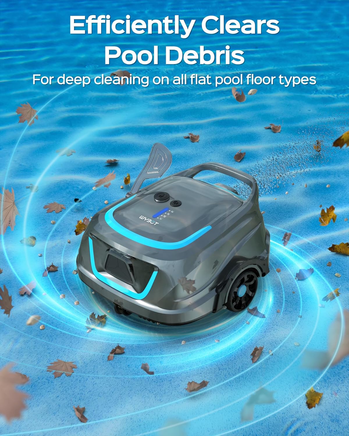 WYBOT A1 Cordless Robotic Pool Cleaner with Schedule Mode – WYBOT EUROPE